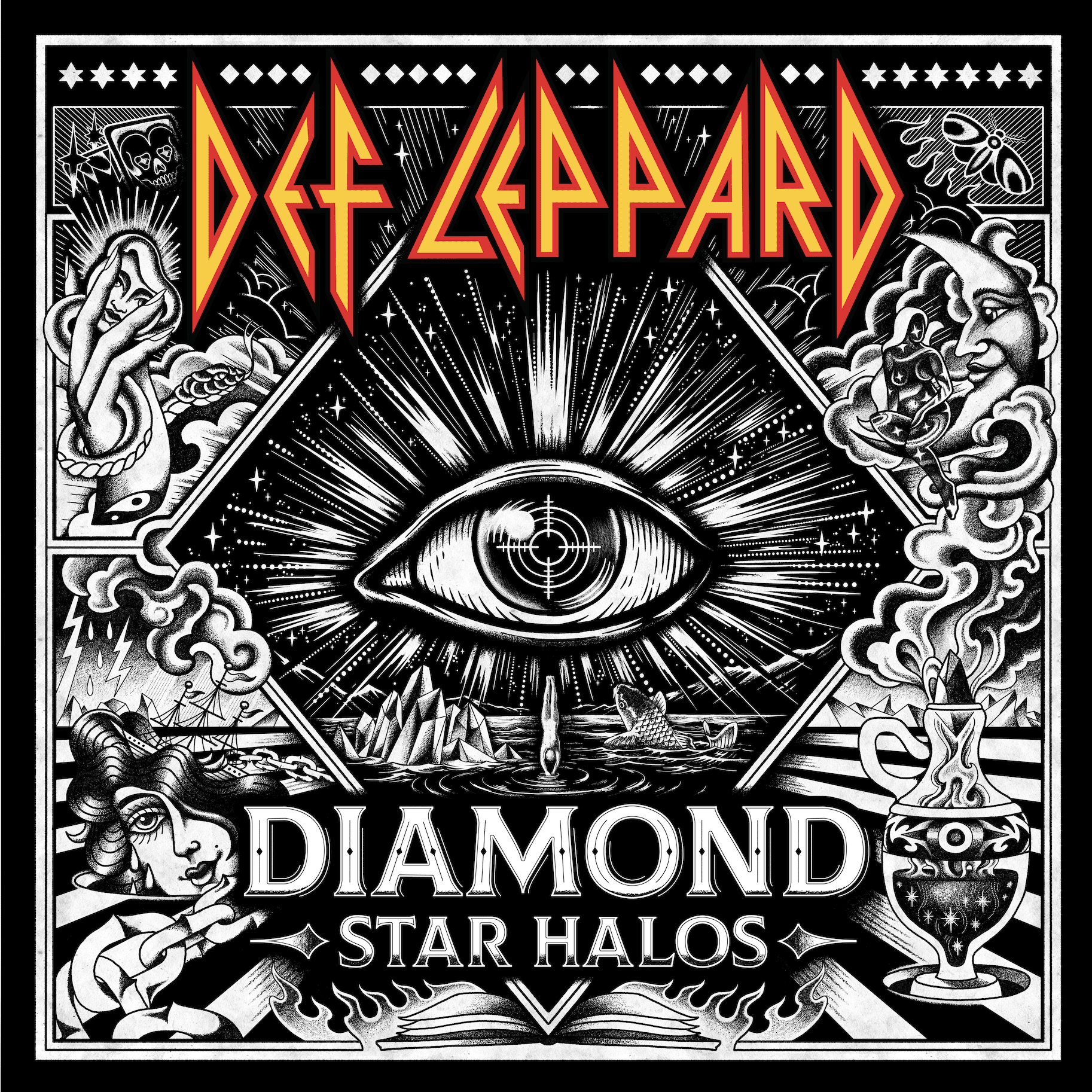 NEW ALBUM ANNOUNCED: DIAMOND STAR HALOS | Def Leppard
