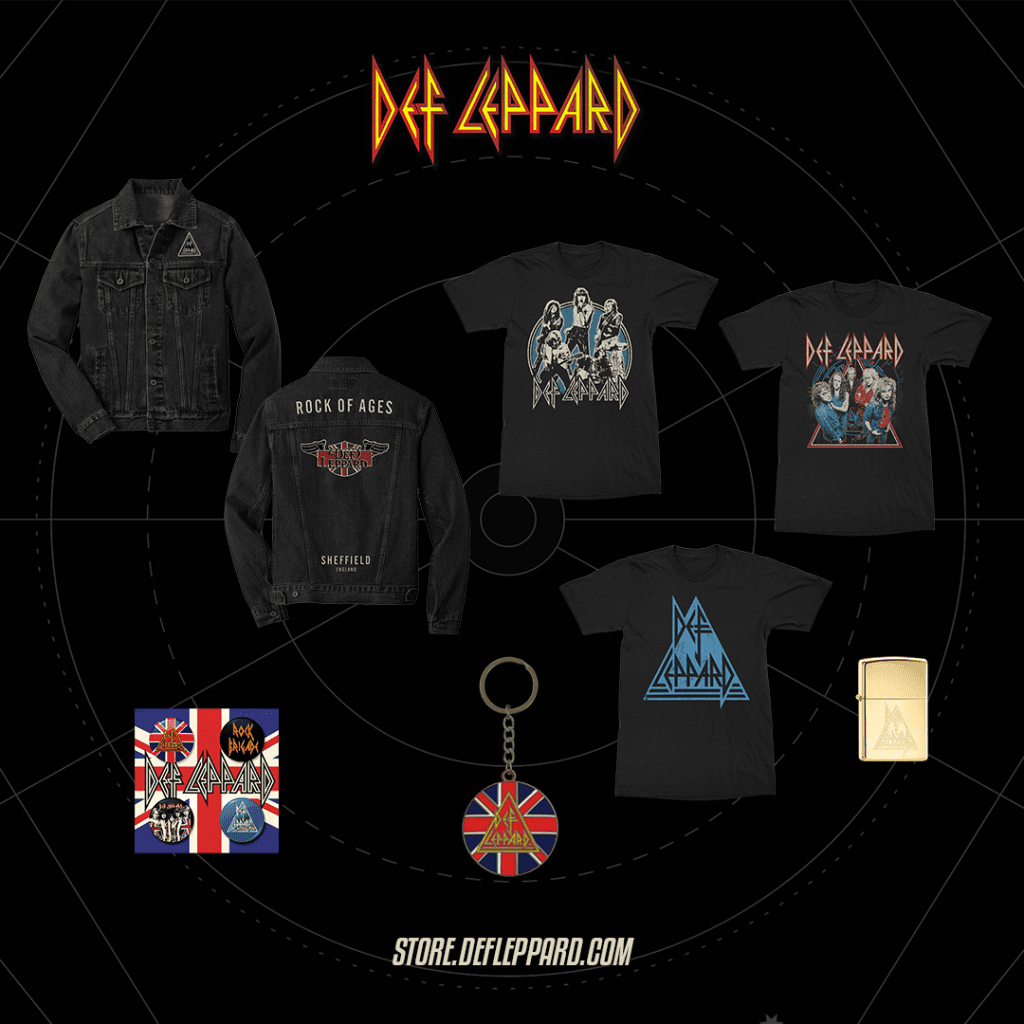 Shop Def Leppard Merchandise | Def Leppard