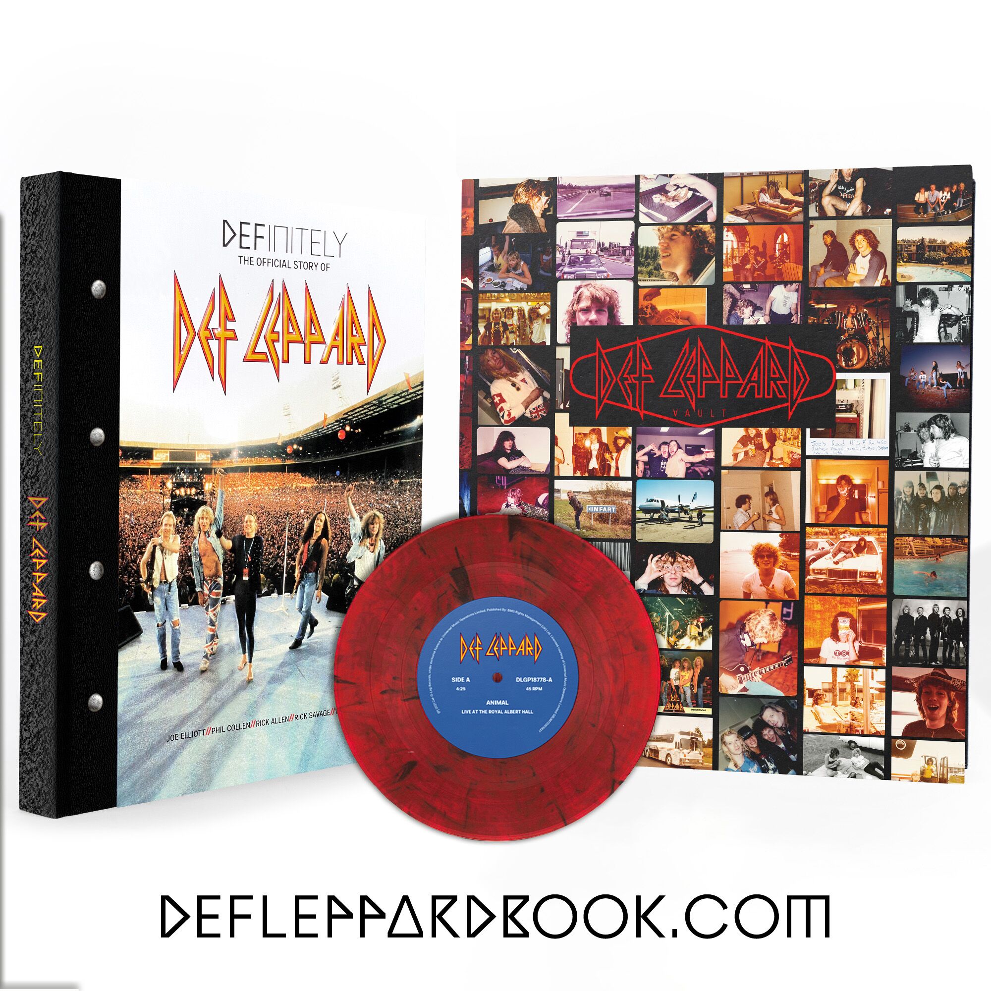 Now Available! Signed Def Leppard Vault Copies of Definitely | Def Leppard